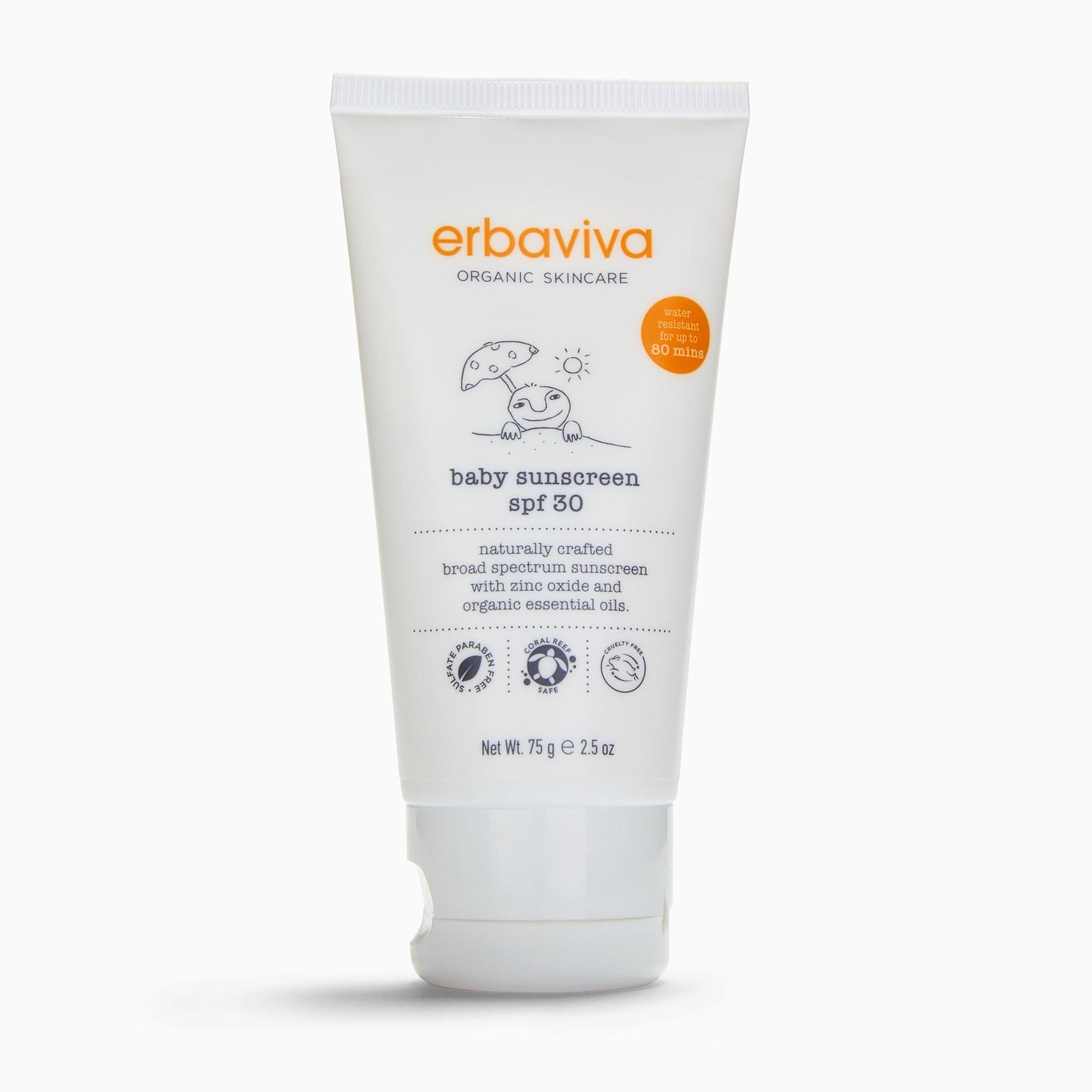 Baby Sunscreeen Spf 30 | Erbaviva | Reef-Safe Baby Sunscreen – Living ...