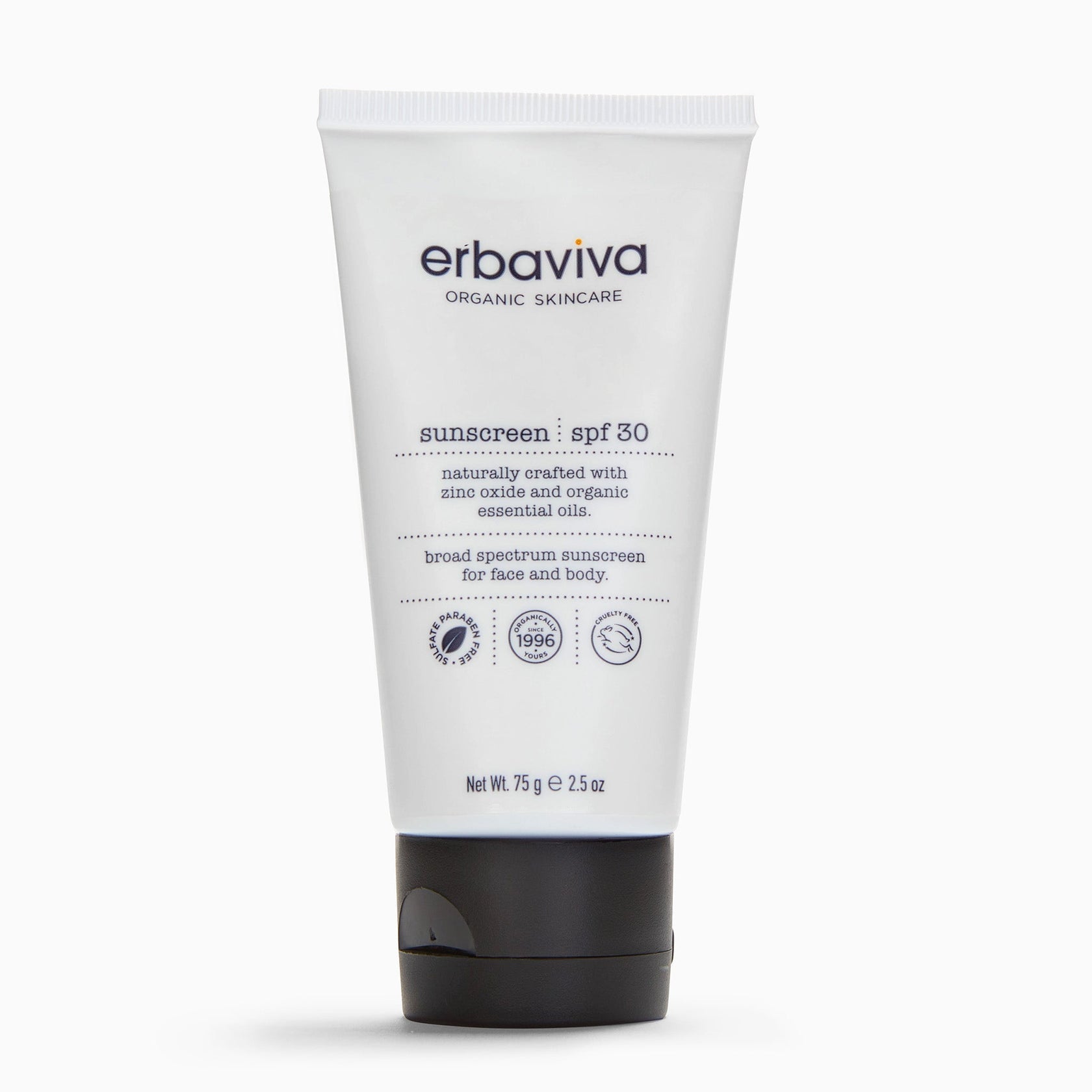 Sunscreeen SPF 30 | Erbaviva | Reef-Safe Organic Sunscreen – Living ...