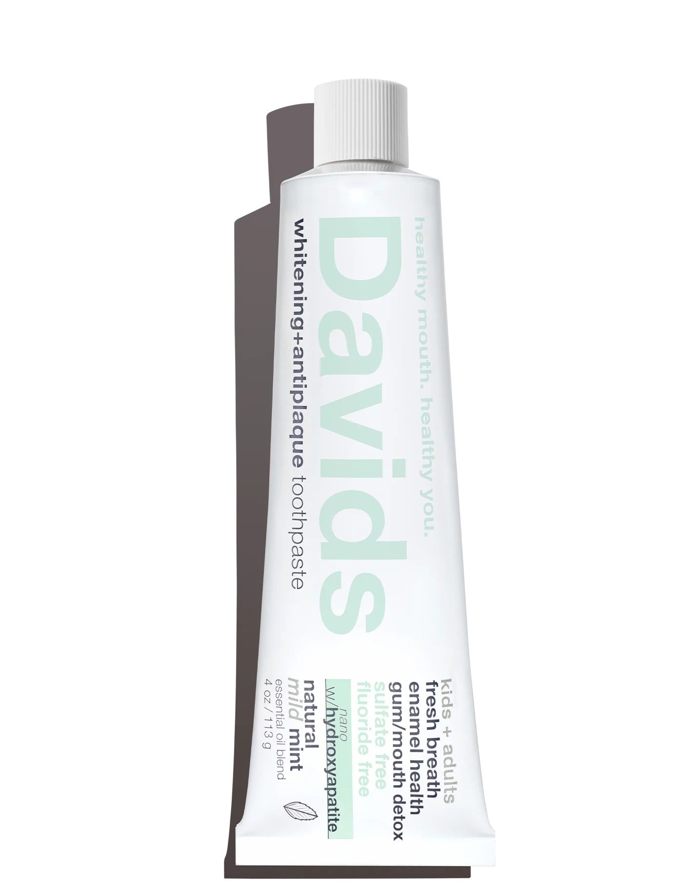 Mild Mint | Nano-Hydroxyapatite Premium Toothpaste | Davids – Living ...
