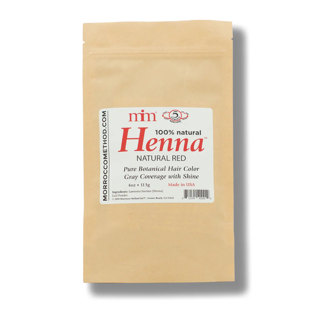 Henna Hair Dye Red | Morocco Method | Organic + Natural Hair Color ...