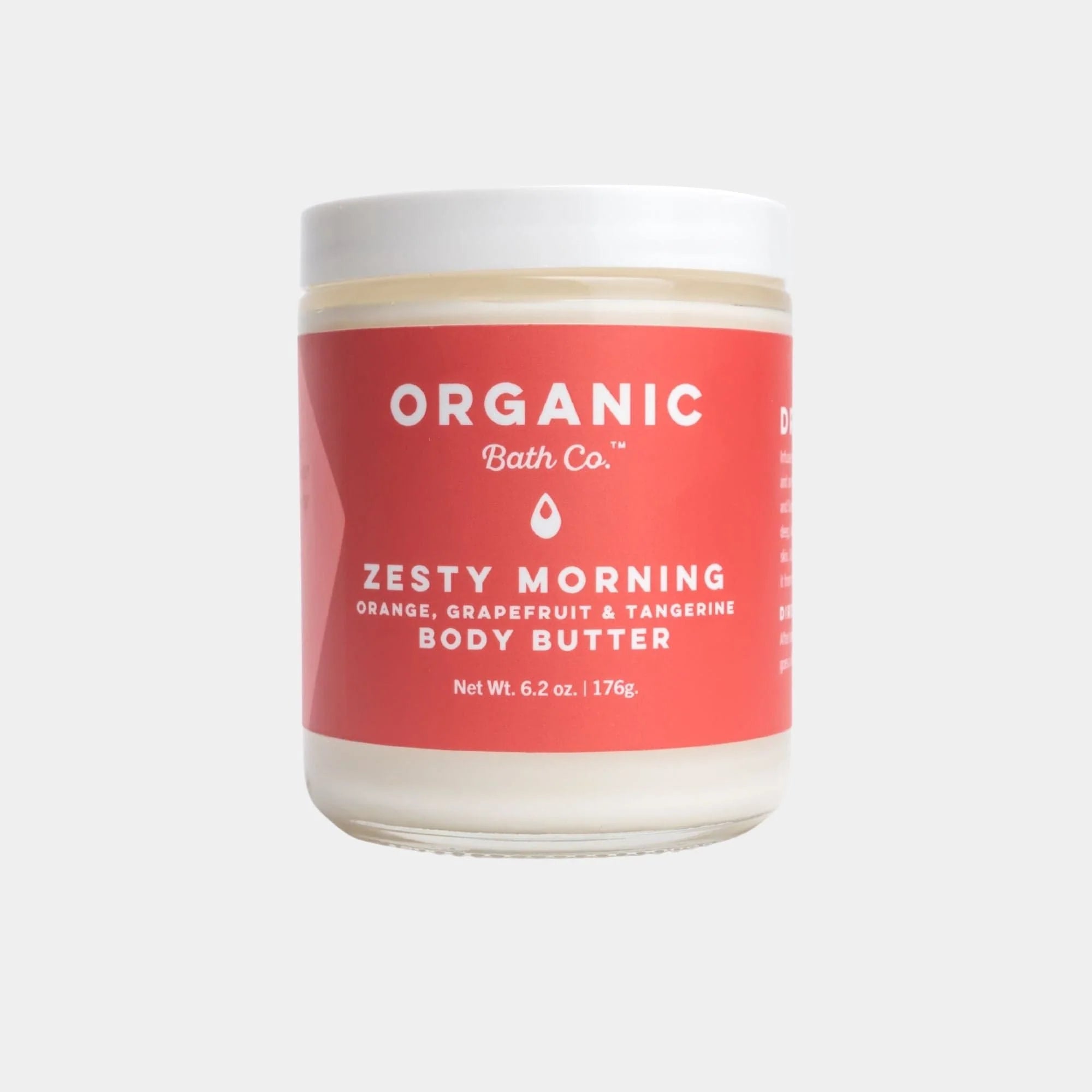 Zesty Morning Organic Body Butter | Organic Bath Co. – Living Earth Beauty