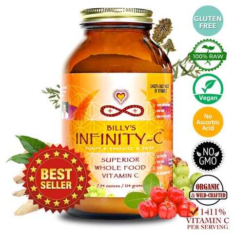 Infinity-C Powder | Billy's Infinity Greens | Raw Superfoods – Living ...